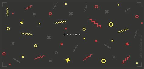 Premium Vector Abstract Background Figures