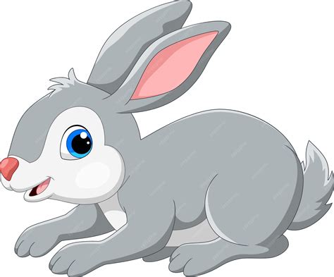 Premium Vector Cute Rabbit Cartoon