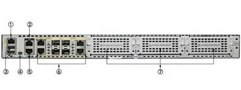 Cisco 4431 Integrated Services Router With 1 Year Tech Support By Cisco