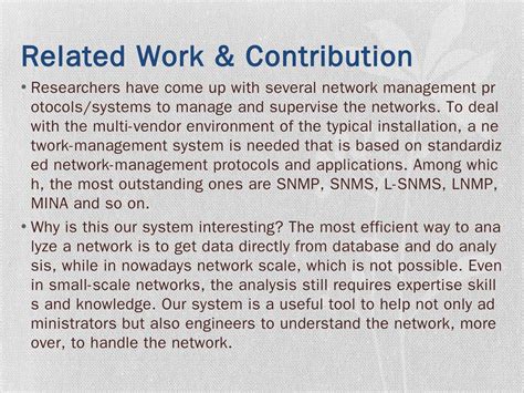 Network Information Base NIB Visualization System