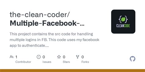 Github The Clean Coder Multiple Facebook Login Api Android This