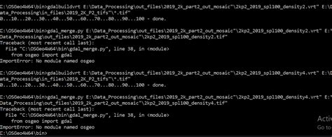Gdal Importerror No Module Named Osgeo Geographic Information