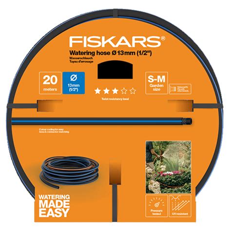 Fiskars Watering Hose 20 M სარწყავი შლანგი Extra Ge 373015