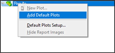 Cannot Delete Results From Defaults List In Moldflow