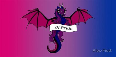 Bisexual Dragon Background Lgbt Pride By Alex Fiott Redbubble