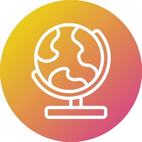 Globe Vector Icon Design Illustration Vector Art At Vecteezy