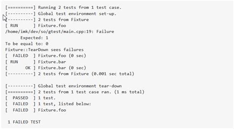 gtest error seh exception with code 0xc0000005 thrown in the test body