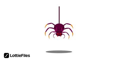 Free Spooky Spider Animation By Ahmed Butt Lottiefiles