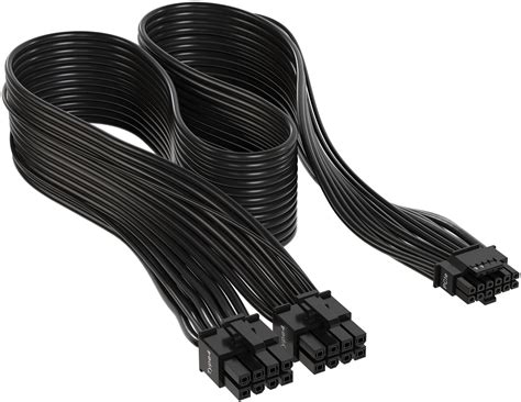 Best Buy Corsair 600w Pcie 5 0 Gen 5 12vhpwr Type 4 Psu Power Cable