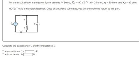 solved for the circult shown in the given figure assume