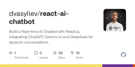 Github Dvasylievreact Ai Chatbot Build A Real Time Ai Chatbot With