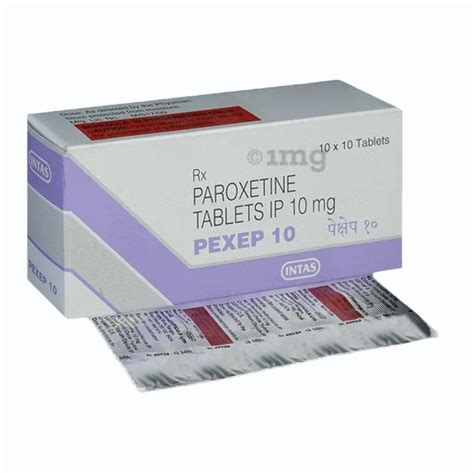 10 Mg Pexep Paroxetine Tablet At ₹ 190 1 Piece Paxil In Indore Id