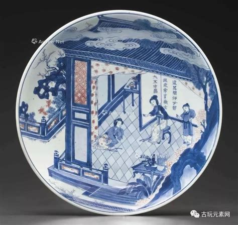 永恒经典 流行在明清瓷器上的西厢记人物cm