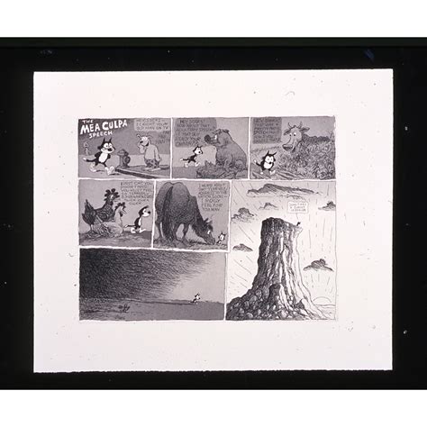 Patrick Oliphant Mea Culpa Turner Carroll Gallery