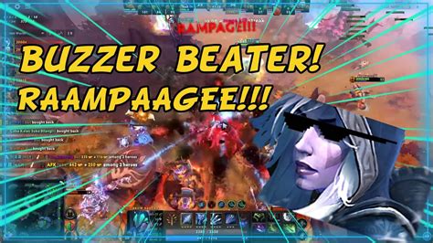 Buzzer Beater Rampage Drow Ranger Gameplay Highlights Youtube