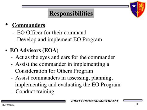 PPT OVERVIEW OF THE ARMYS EQUAL OPPORTUNITY PROGRAM PowerPoint Presentation ID