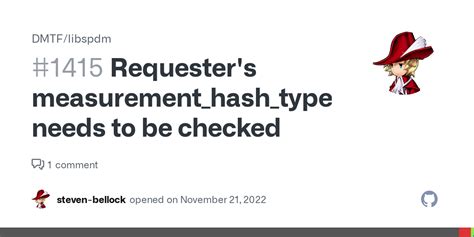 Requesters Measurementhashtype Needs To Be Checked · Issue 1415