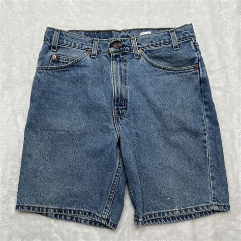 Levis Mens Jean Shorts Size 32 Depop