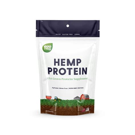 Evo Hemp 90 Plant Based Protein Powder 1 Lb 27g Protein Made