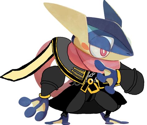 Costume Party Greninja By Olivasmark On Deviantart