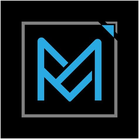 Premium Vector M Latter Initial Logo Design Icon