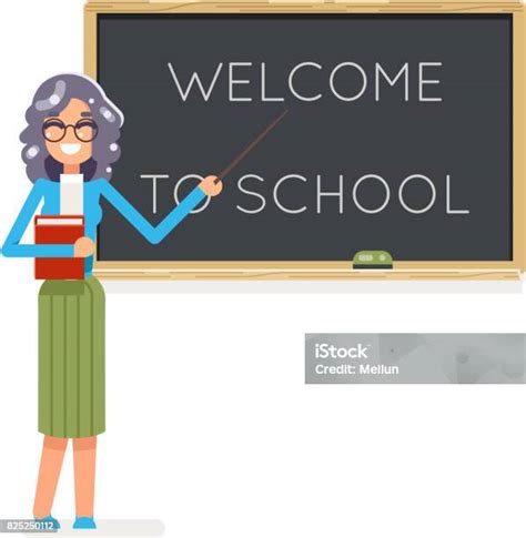 선생님 책 여성 연구 학생 학생 클래스 교육 수업 문자 아이콘 교실 학교 보드 배경 벡터 일러스트 레이 션 강사에 대한 스톡 벡터 아트 및 기타 이미지 Istock