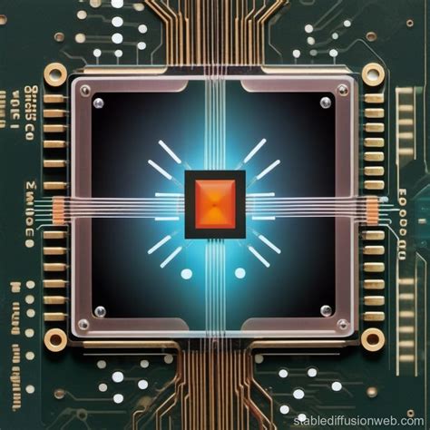 Ray Passing Through Cmos Transistor Logo Prompts Stable Diffusion Online