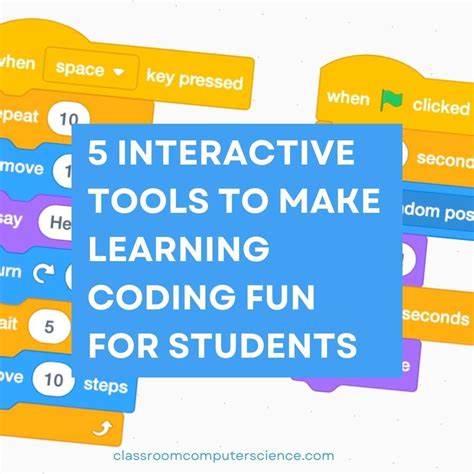 5 Interactive Tools To Make Learning Coding Fun For Babes CCS