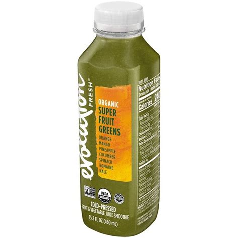 Evolution Fresh Organic Superfruit Greens Fruit And Vegetable Juice