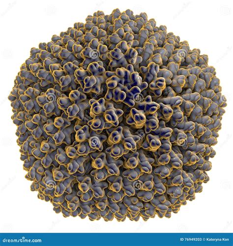 Adenovirus A Virus Which Cause Respiratory Infections Stock