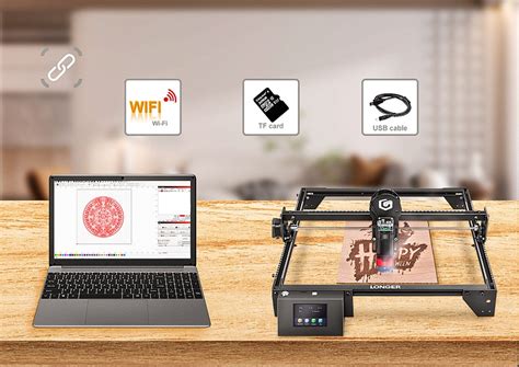 Longer Ray5 10w Laser Engraver 006x006mm Laser Spot Touch Screen