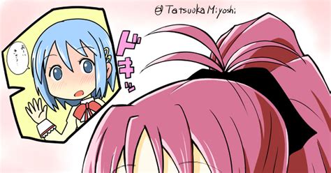 魔法少女まどかマギカ まどマギ版真剣深夜のお絵かき60分一本勝負「桜」 龍岡巳葦のイラスト Pixiv