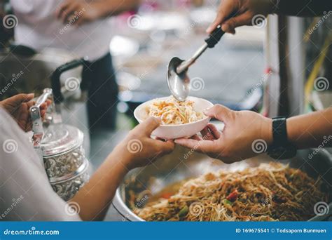 The Concept Of Providing Food To The Poor And Helping The Hungry In