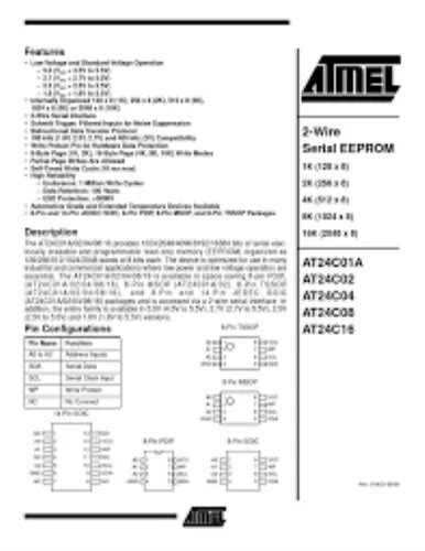 Atmel Dip At24c08 Integrated Circuits At ₹ 85piece In Mumbai Id