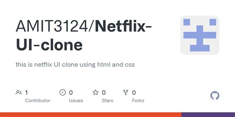 Github Amit Netflix Ui Clone This Is Netflix Ui Clone Using Html