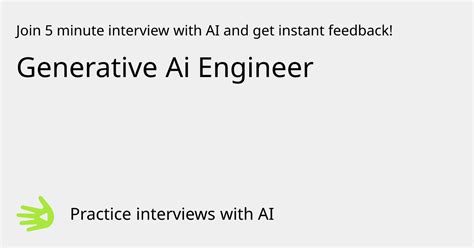 Greetai — Generative Ai Engineer Interview Practice And Instant Feedback