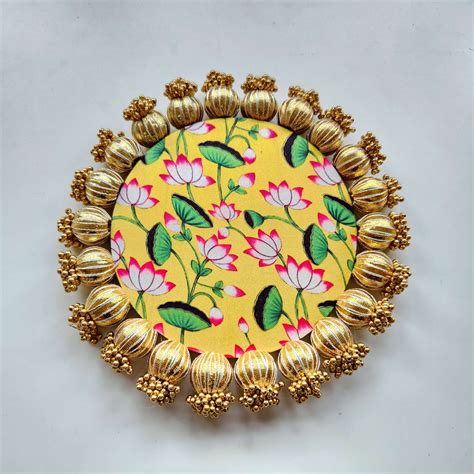 Pooja Thali Rangoli Big