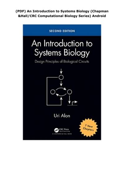 Pdf An Introduction To Systems Biology Chapman And Hall Crc Computational Biology Series Android