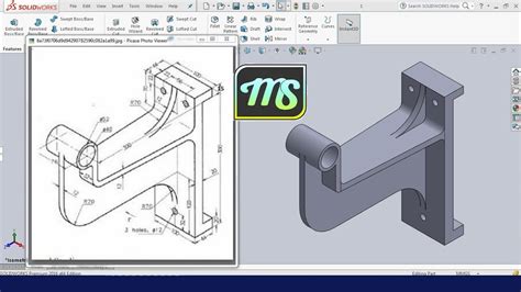 Simple Part Modeling Tutorial For Beginners SolidWorks YouTube
