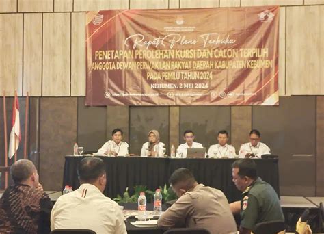 Ini Daftar Calon Anggota DPRD Kabupaten Kebumen Terpilih 2024 2029 Yang