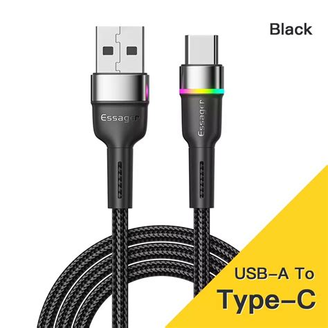 Essager Usb A To Type C Quick Charging Data Cable Price In Bangladesh