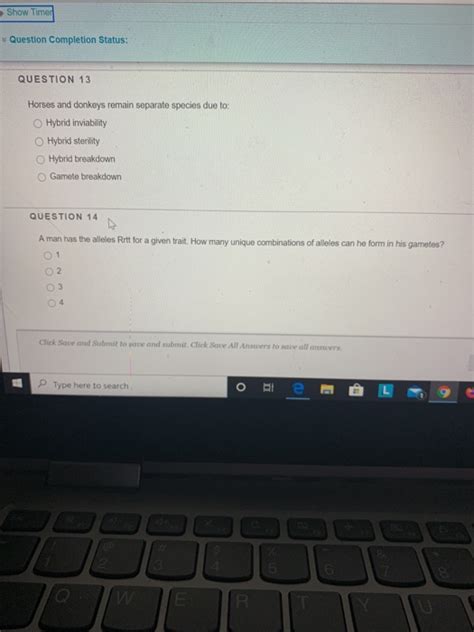 solved show timer question completion status question 13