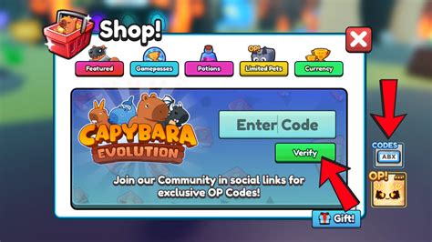 Capybara Evolution Codes