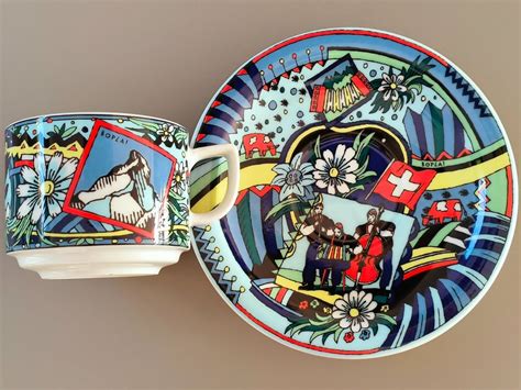 Bopla Langenthal Tasse Cervin And Teller Trio Serie Fondue Kaufen Auf Ricardo