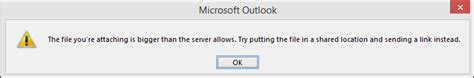 How To Email Large Files As Attachments In Ms Outlook