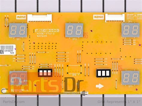 EBR LG User Control And Display Board Parts Dr