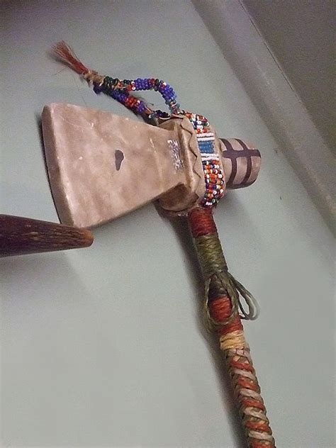 1000 Images About Native American War Club And Tomahawk On Pinterest