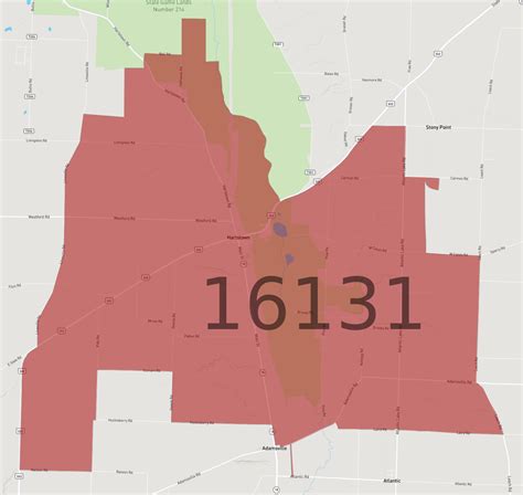 Zip Code 16131