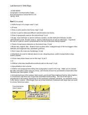 GeoComm Lab AnswerSheet Walter Thornton Doc Lab Exercise Web Maps YOUR NAME Geographic