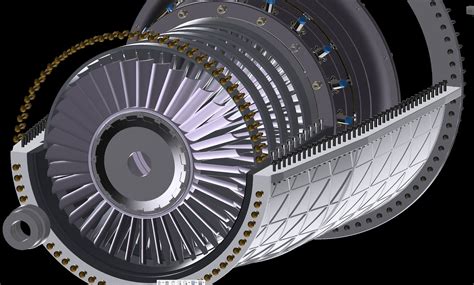 Pratt And Whitney F119f135 Turbine Jet Engine Electric 3d Print Model